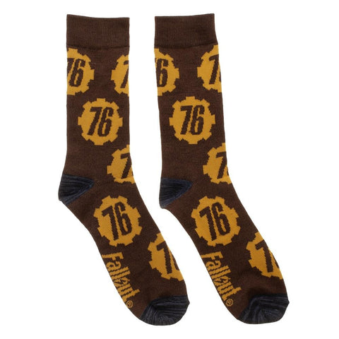 Fallout 76 Logo Crew Socks – Gaming Outfitters