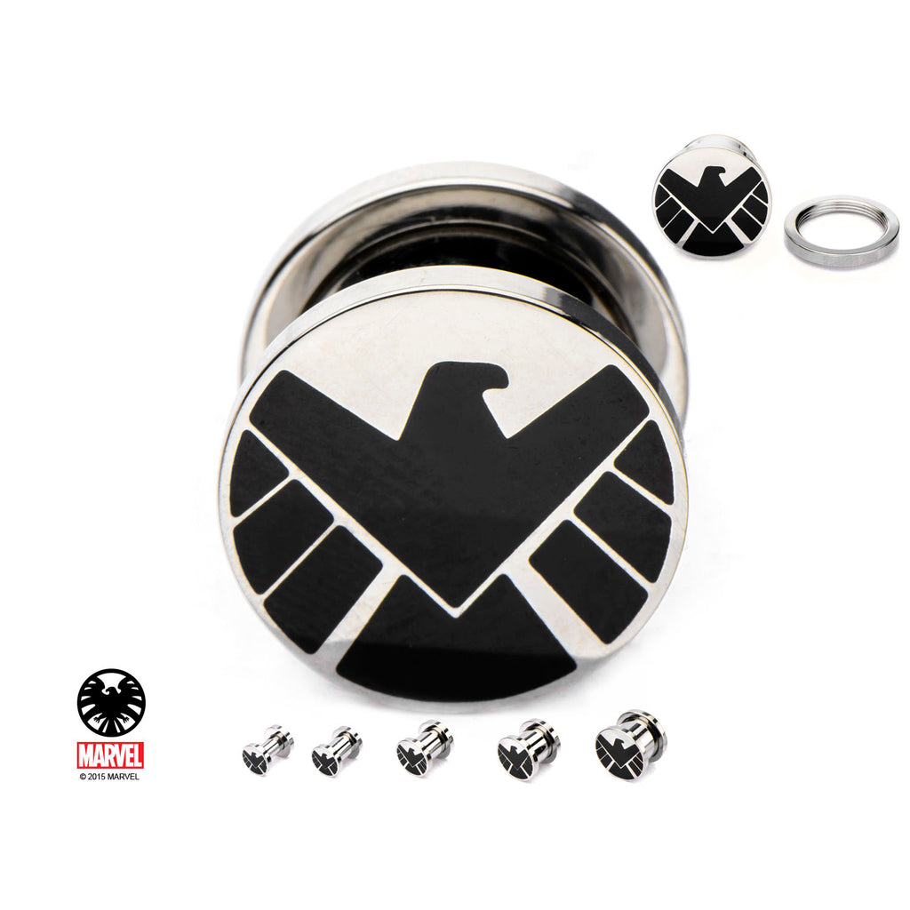 Marvel Shield Steel Plugs – Gaming Outfitters