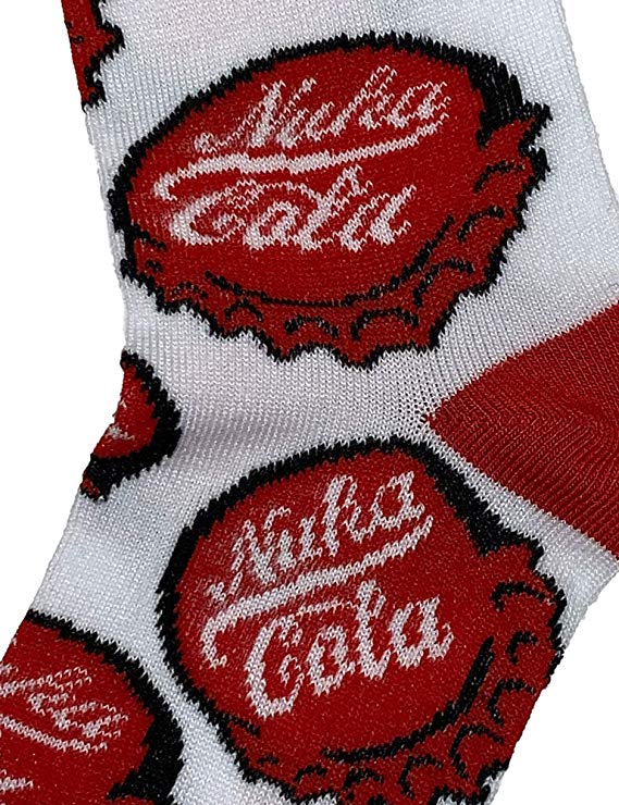 Fallout Nuka Cola Crew Socks – Gaming Outfitters